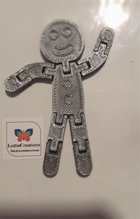 Flexi Ginger Breadman Lottiecreations