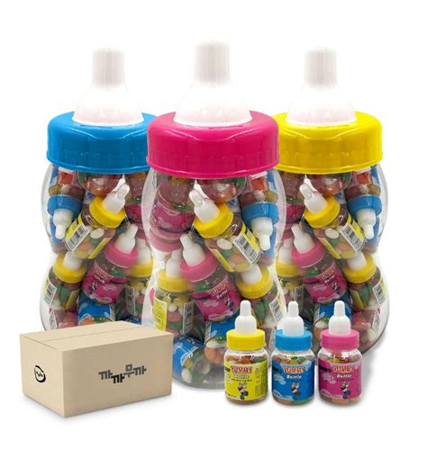 야미 젤리빈 젖병모양 캔디 800g 40gx20개 1박스 6통 티몬