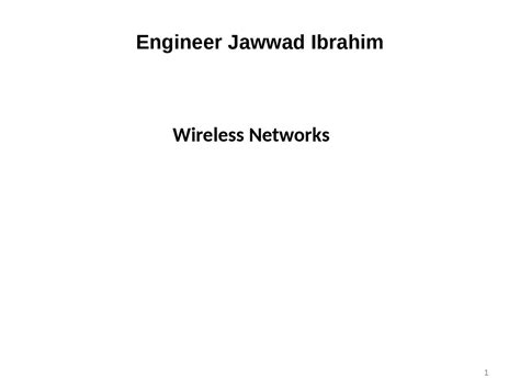 Computer Wireless Networks Docsity