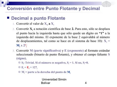 Tipos De Datos Punto Flotante Ppt