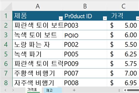 Copilot를 사용하면 Excel에서 쉽게 조회할 수 있습니다 Microsoft 지원