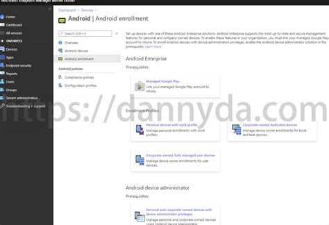 How To Enrol Android Devices Phones Tablets To Microsoft 365 Microsoft Intune Microsoft