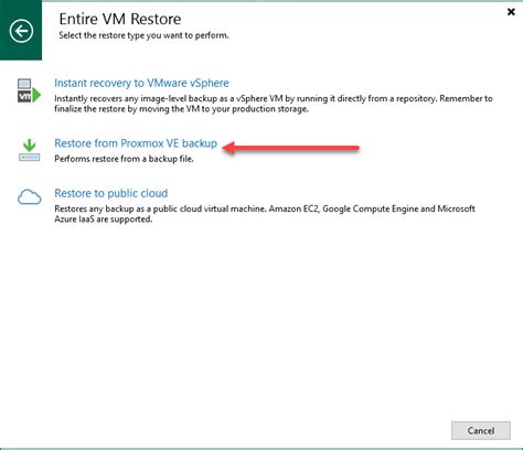 Proxmox Backup With Veeam Backup And Replication 122