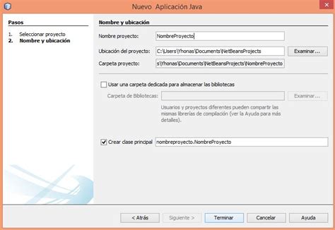 Java Paso A Paso Crear Un Proyecto En Java Netbeans