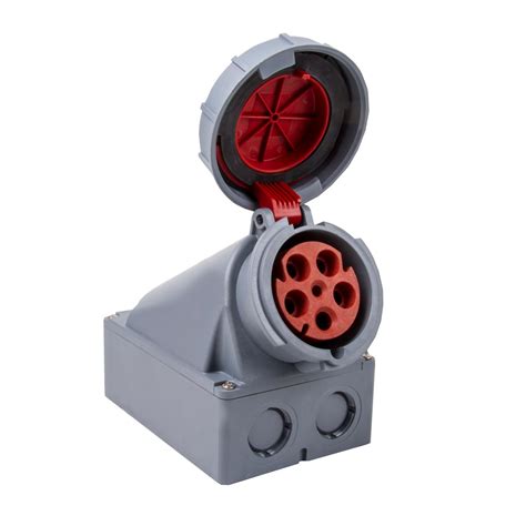 Wall Socket 415v Ip67 63 Amp Ronbar