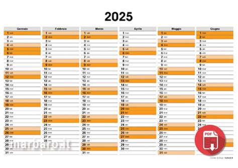 Calendario 2025 Con I Santi Del Giorno E Le Lune Da Stampare