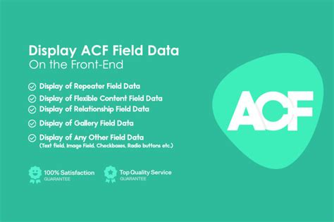 Display Acf Field Data On The Frontend By Saiprasad26 Fiverr