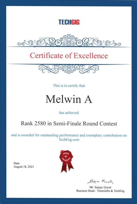 Melwin A On Linkedin Techgig Codegladiators2021 Pythonprogramming