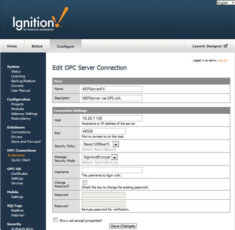 Kepware OPC UA Connection Guide Kepware OPC UA Connection Guide