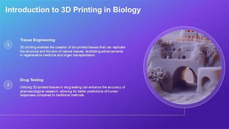 Exploring 3d Printed Biological Structures And Innovations Ppt Example