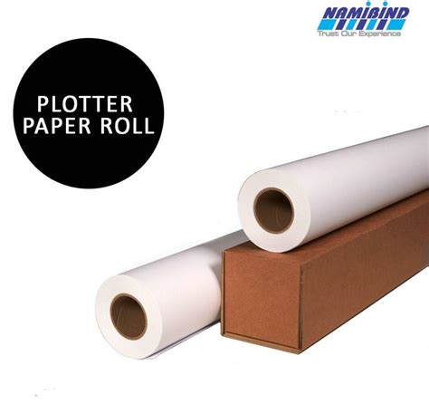 Plotter Paper Roll Size Inch Feature Premium Quality Moisture Proof Highly Durable
