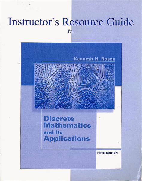 discrete mathematics with applications 5th edition solutions