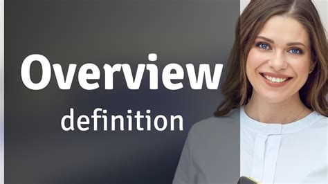 Overview What Is OVERVIEW Definition YouTube