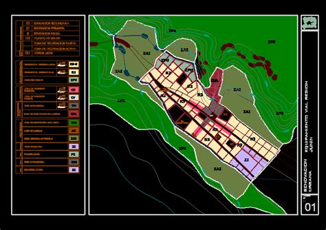 Zoning Ataura Cockaigne Peru DWG Block For AutoCAD Designs CAD