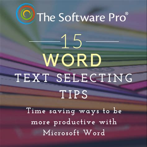 Microsoft Word Keyboard Shortcuts To Select Text In A Document