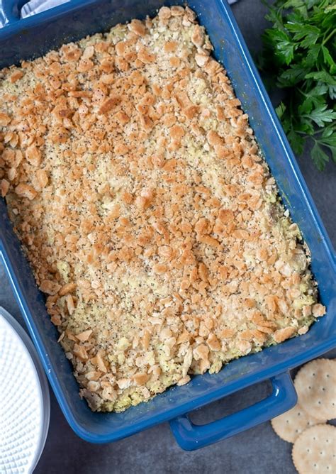 Poppy Seed Chicken Casserole A Mind Full Mom