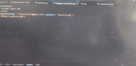 Dev Arora On Linkedin This Is A Best Project Instagram Bot Using Python Module Import Insta Bot
