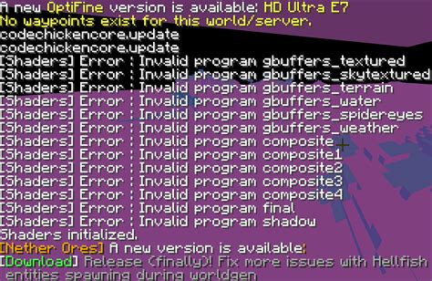 Shaders Not Working On 1710 Rminecraft
