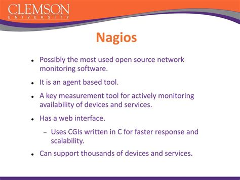 Ppt Network Monitoring Tools Nagios And Spiceworks Powerpoint Presentation Id 1570400