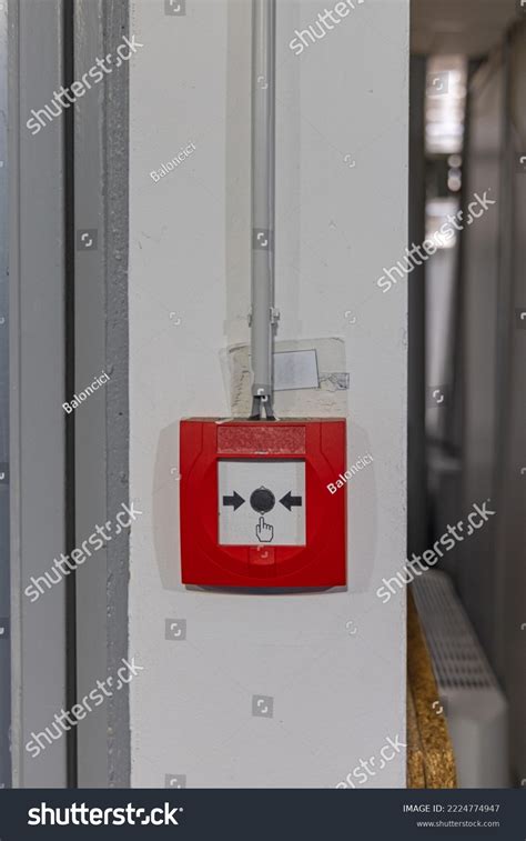 Fire Alarm Button Emergency Firefighters Calling Stock Photo 2224774947 Shutterstock