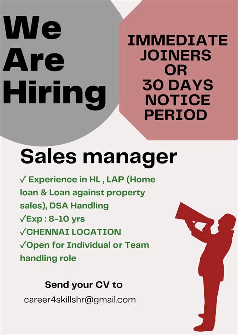 Lavanya Sri On Linkedin Hiring Chennai Immediate Hl