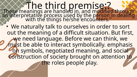 Symbolic Interactionalism For Grade 11 Senior High School Pptx