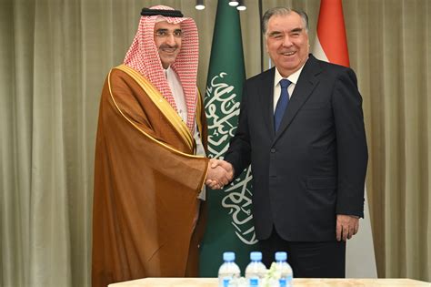 Эмомали Рахмон встретился с Председателем Фонда развития Саудовской Аравии — Asal Media