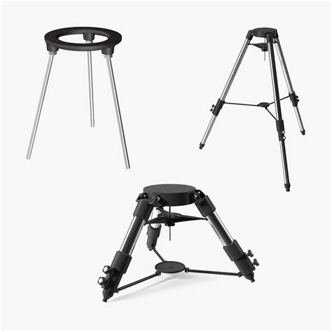 Tripod Stands Collection 3d Model 49 3ds Fbx Obj Ma Max C4d