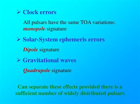 Ppt Detection Of Gravitational Waves With Pulsar Timing Powerpoint Presentation Id 1019419