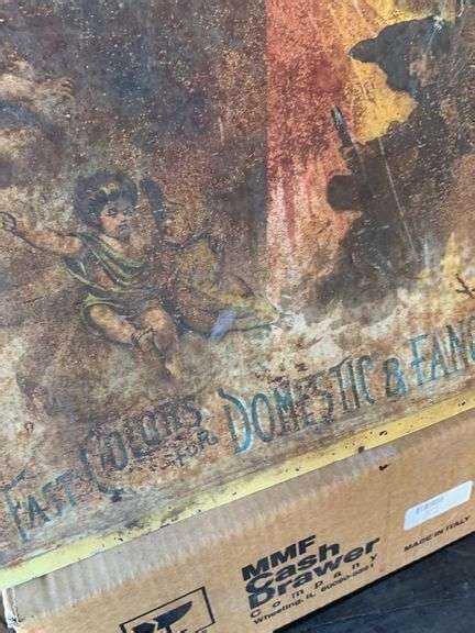 Diamond Dyes Metal Sign Uncleaned Mcnatt Real Estate