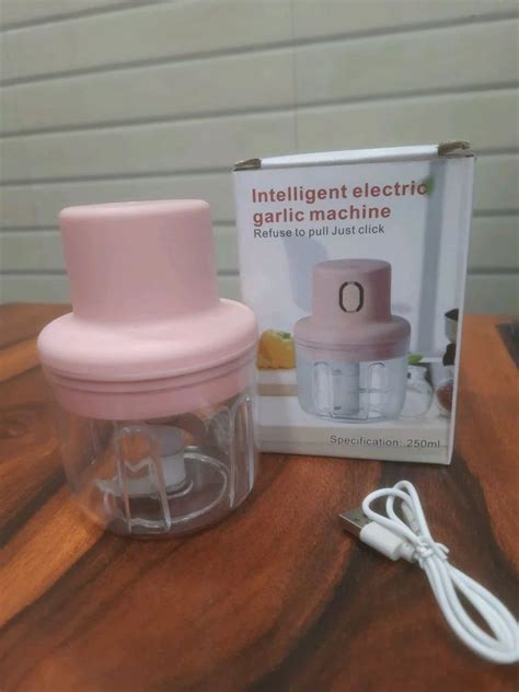 Capacity 100 Ml White Intelligent Electric Garlic Machine At Rs 155 Piece In New Delhi