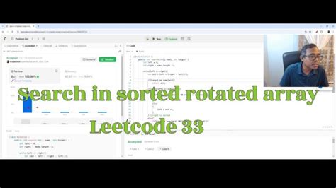 Mohammad Iqbal On Linkedin Search In Sorted Rotated Array Leetcode 33 Modified Binary Search