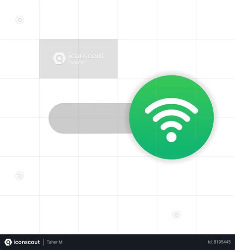 Wifi Access Toggle Button Animated Icon Download In Json Lottie Or Mp4