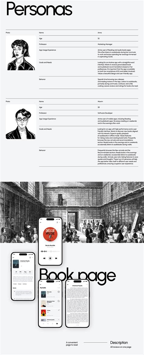 Book Library App Behance