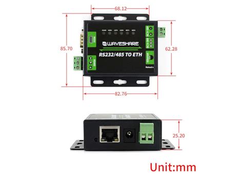 Rs232 Rs485 Converter Ethernet Cortex M4 Botland Robotic Shop