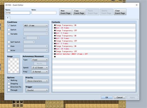 how can i make character blink rpg maker forums