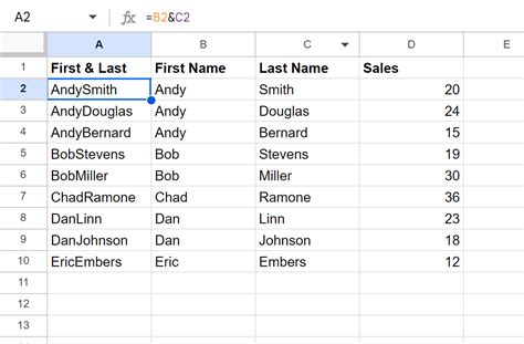 Google Sheets How To Use VLOOKUP With CONCATENATE