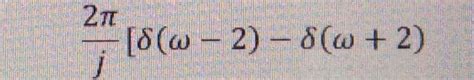 Solved Using The Integral Definition Of Inverse Fourier Chegg