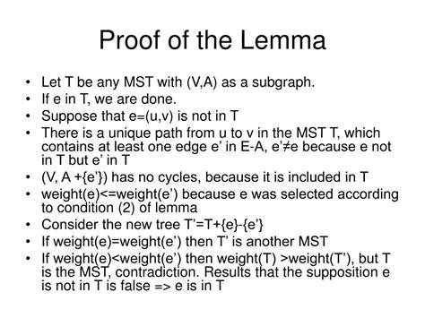 Ppt Special Data Structures Kruskals Algorithm For Mst And Disjoint