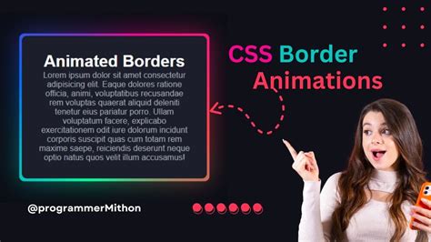 Creative Css Border Animations Programmer Mithon Coding Webdevelopment Css Html
