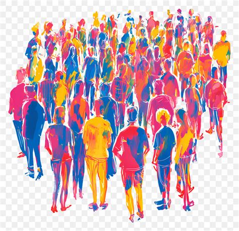Party Crowd Colorful Crowd Gathering Png 3520x3396px Party Crowd Colorful Crowd Community