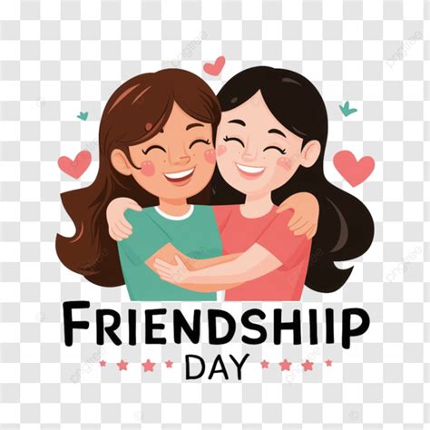 우정의 날 행복 두 친구 사이의 포옹 우정의 날 행복 두 친구 사이의 포옹 우정 Png 일러스트 및 이미지 에 대한 무료 다운로드 Pngtree
