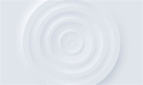 White Abstract Circular Modern Wallpaper Design Grey Futuristic Circle Background In