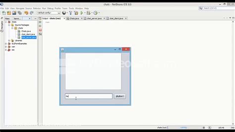 Chatting Using Sockets Youtube