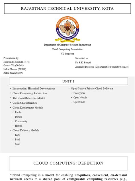 Cloud Computing Presentation Notes Pdf Apache Hadoop Virtualization