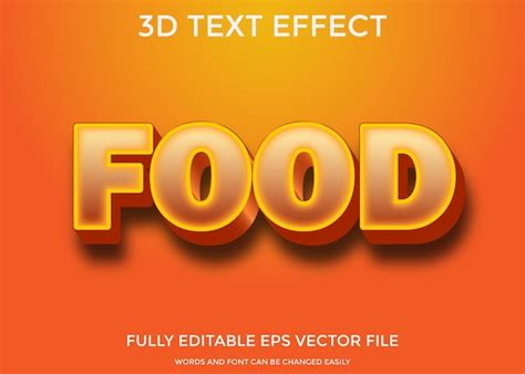 Premium Vector 3d Text Style Effect