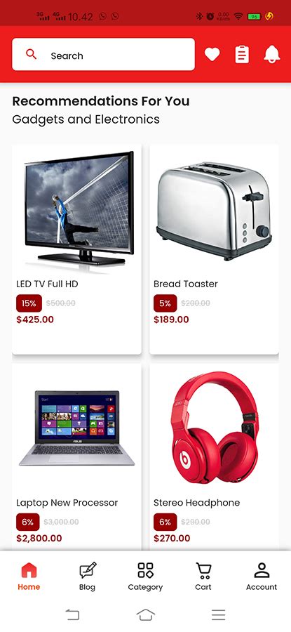 revowoo ecommerce woocommerce flutter android ios app fashion electronic gadget grocery