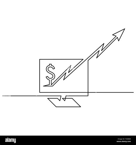 Line Graph Vector