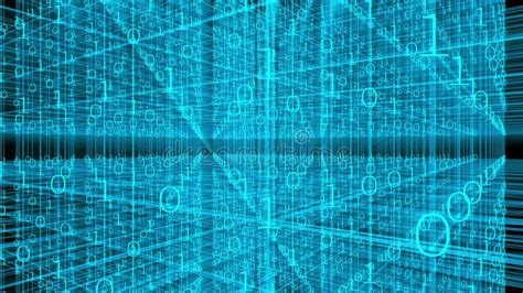 4k The Matrix Style Binary Codeseamless Loopabstract Future Tech