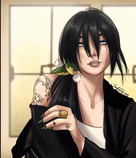 Toph Bei Fong Hair Down
